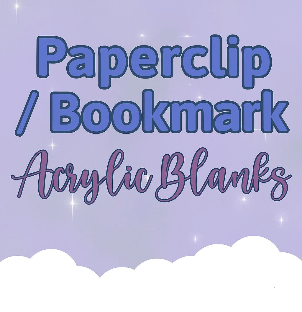 Paperclip / Bookmark Acrylic Blanks – Page 11 – Resin Heaven Creations